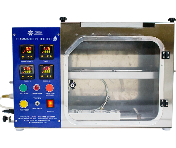Flammability Tester - IS 15061 Series Manufacturer and Supplier, Price